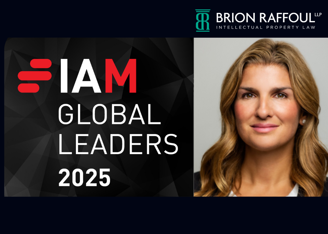 Natalie Raffoul Named IAM Global Leader 2025 | BRION RAFFOUL LLP - IP ...